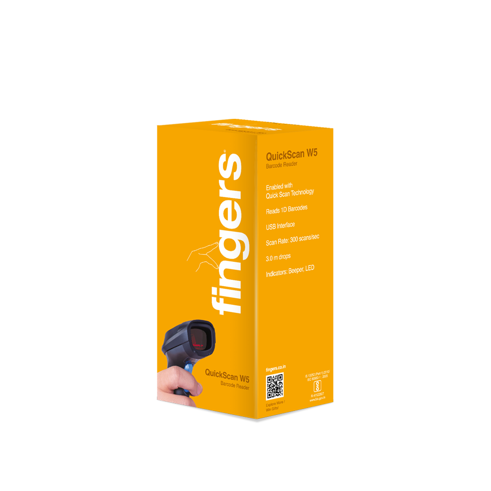 QuickScan W5 - Wired - Black