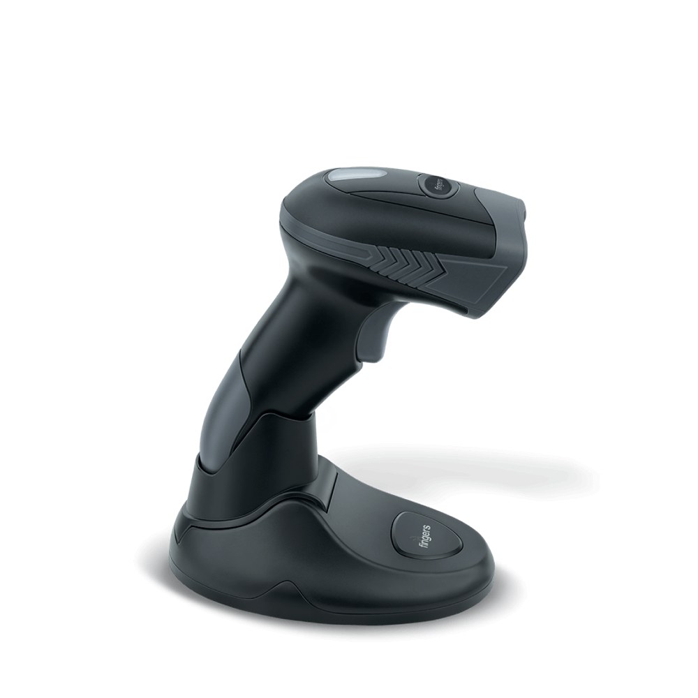 FINGERS QuickScan WL5 Wireless Barcode Scanner Side View FINGERS QuickScan WL5 Wireless Barcode Scanner Side View