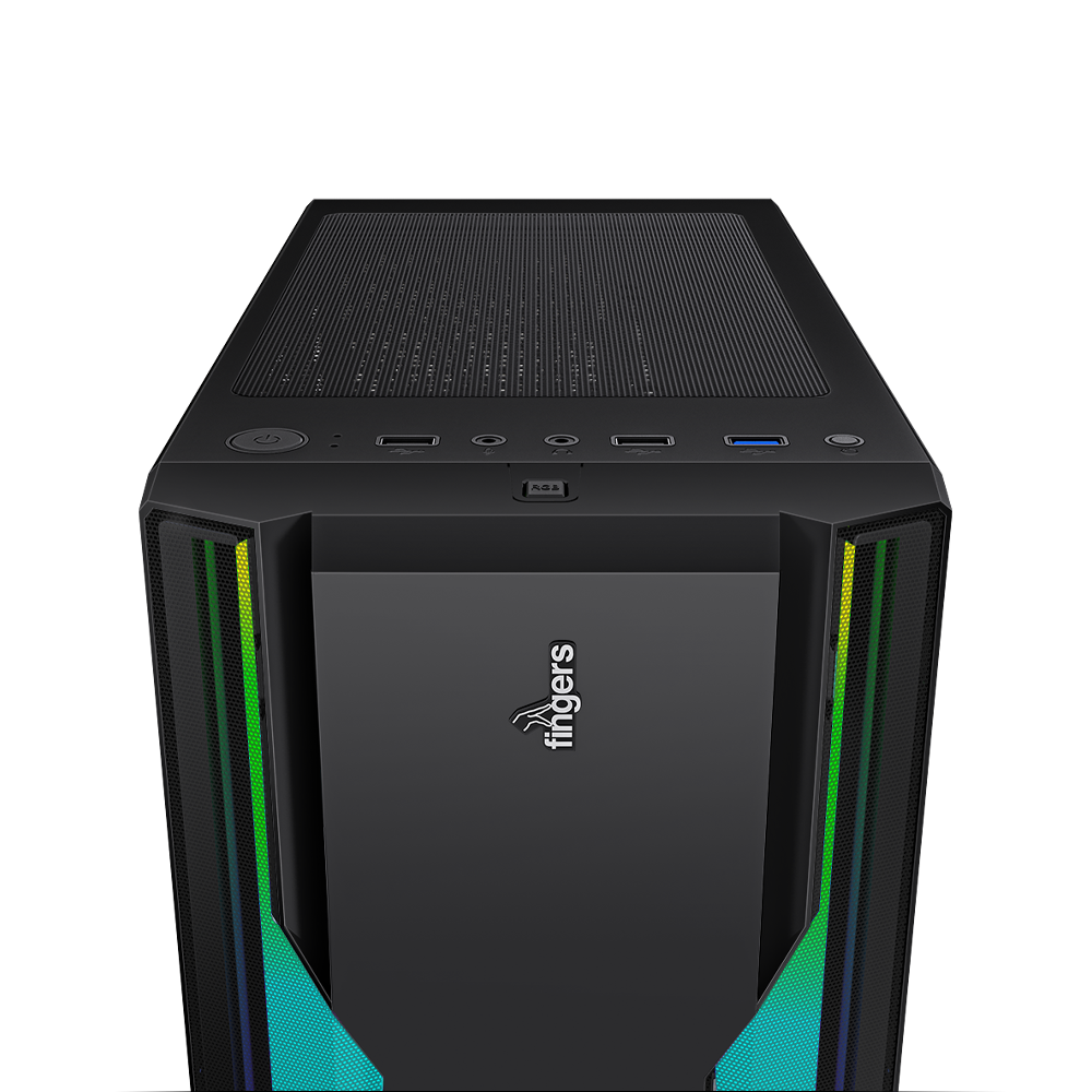 FINGERS RGB-WildBox Full-ATX PC Cabinet- Zoom View