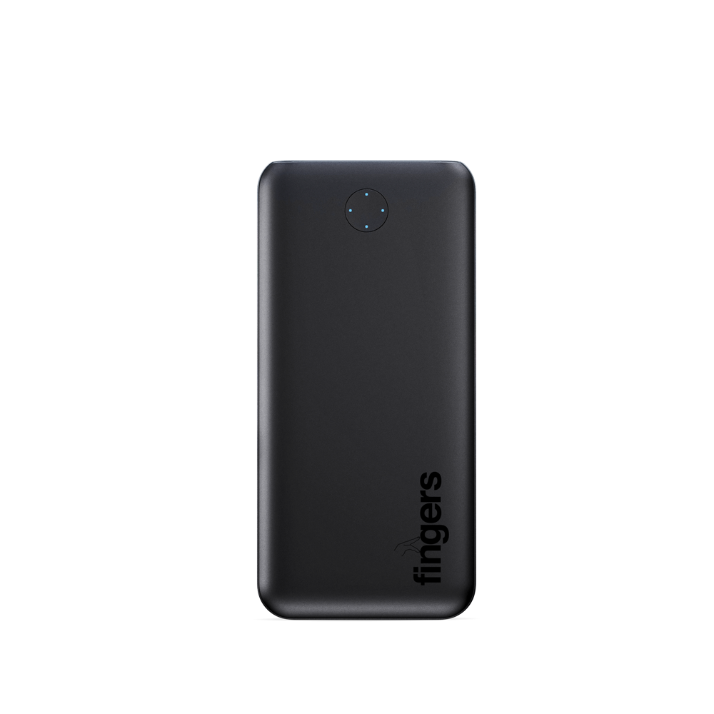 FINGERS Fuel2+ (PD+QC) Power Bank Front View