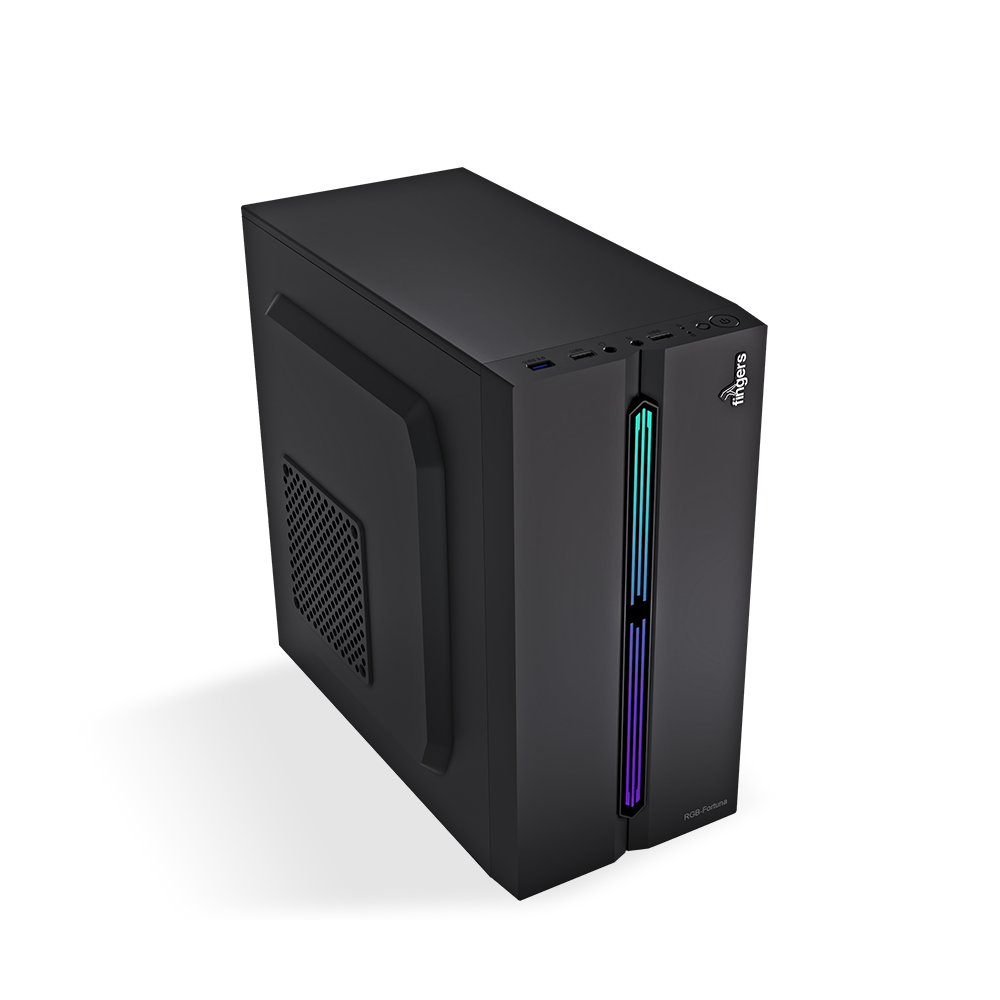 FINGERS RGB-Fortuna PC Case Top View