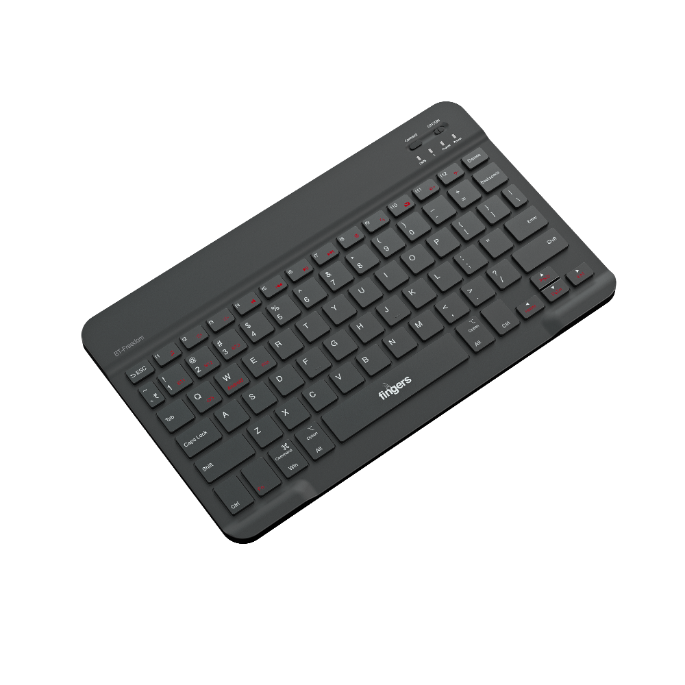 FINGERS BT-Freedom Bluetooth Keyboard Shot From Top