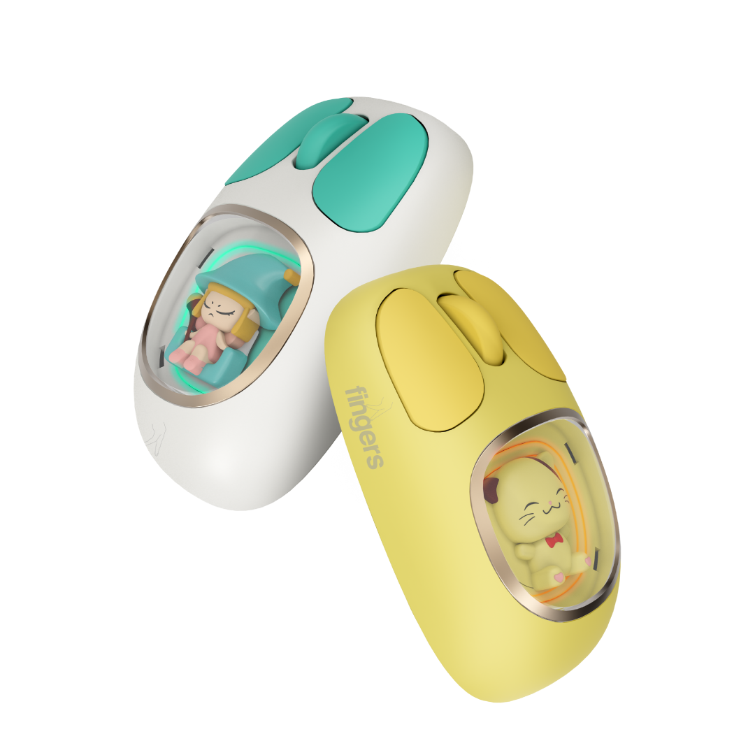 FINGERS CuteClicks WB4 Wireless Mouse Group Image