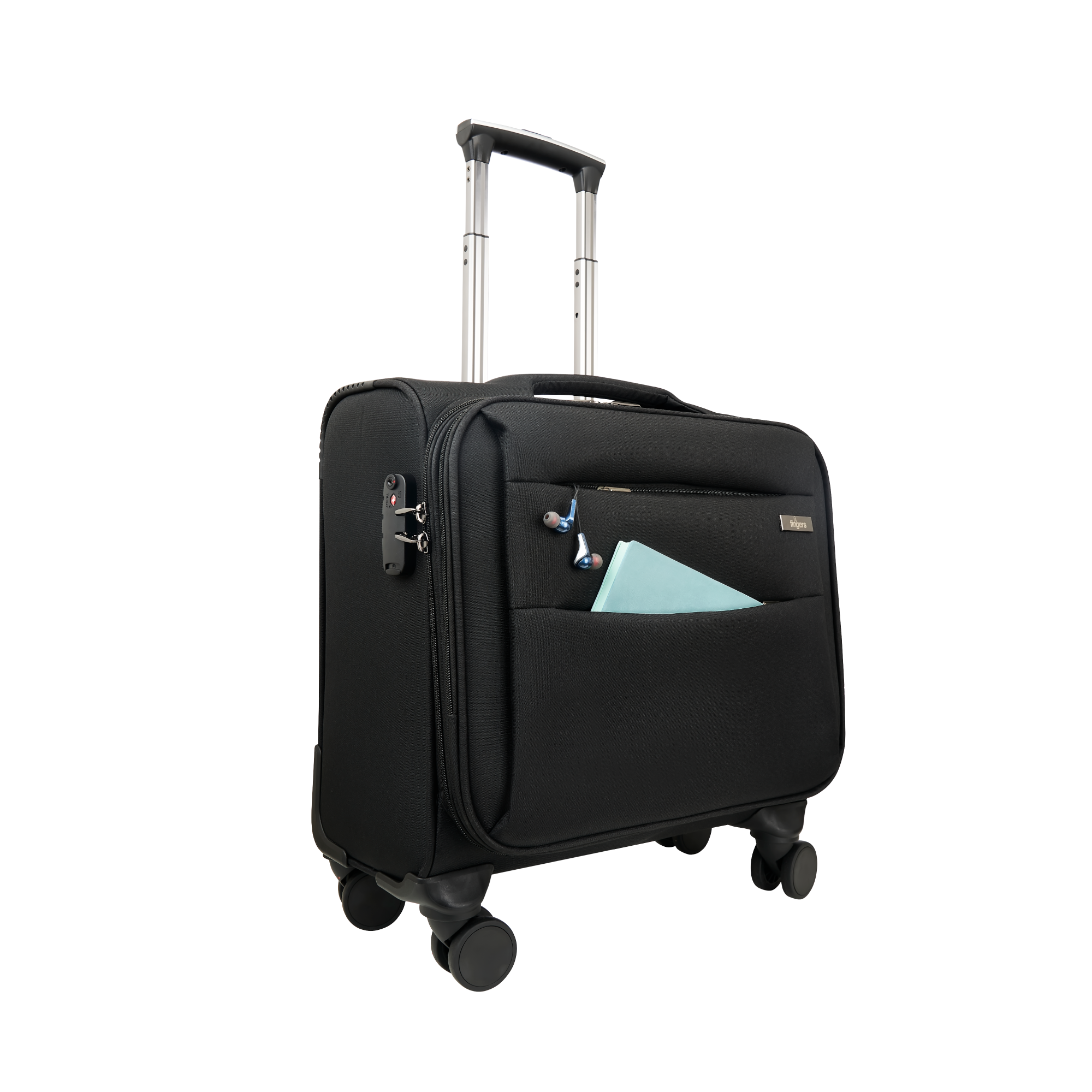 FINGERS Trolley Bag cross view with handle